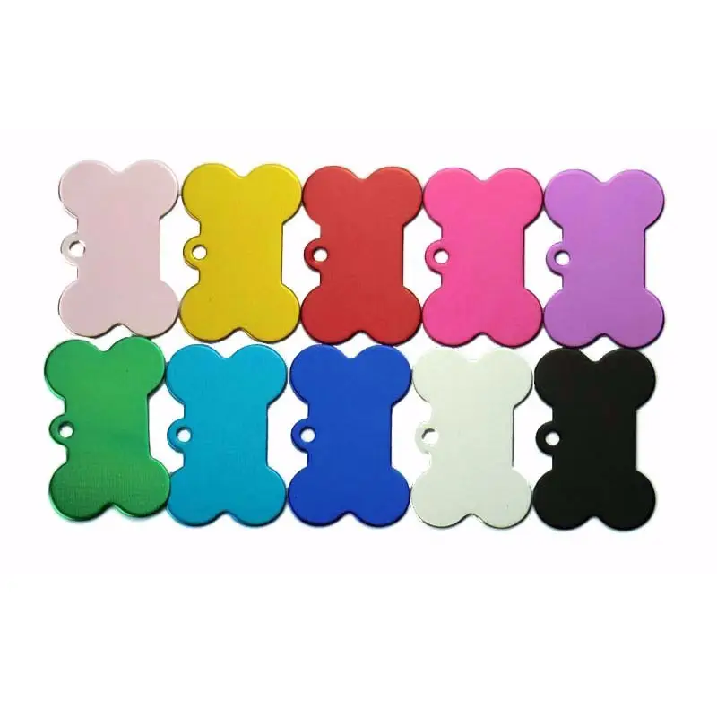 MC95-Custom Engraving Aluminum Each Color Blank Metal Dog Tags - China ...